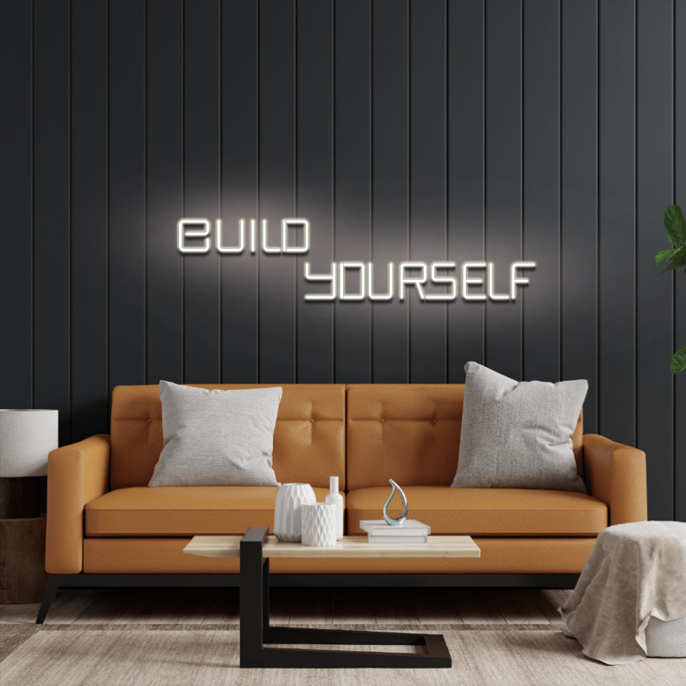 Build Yourself Neon Sign - Custom Personalised LED Neon Signs, Handmade Neon Light