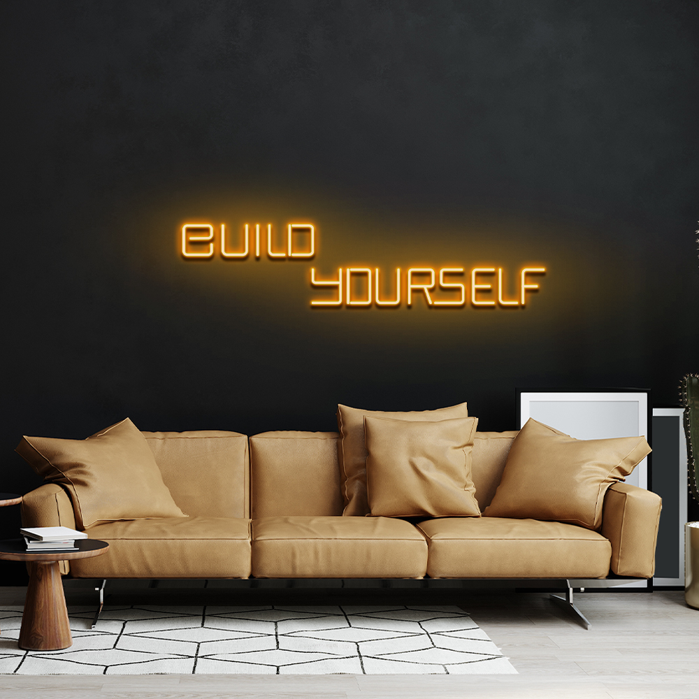 Build Yourself Neon Sign - Custom Personalised LED Neon Signs, Handmade Neon Light