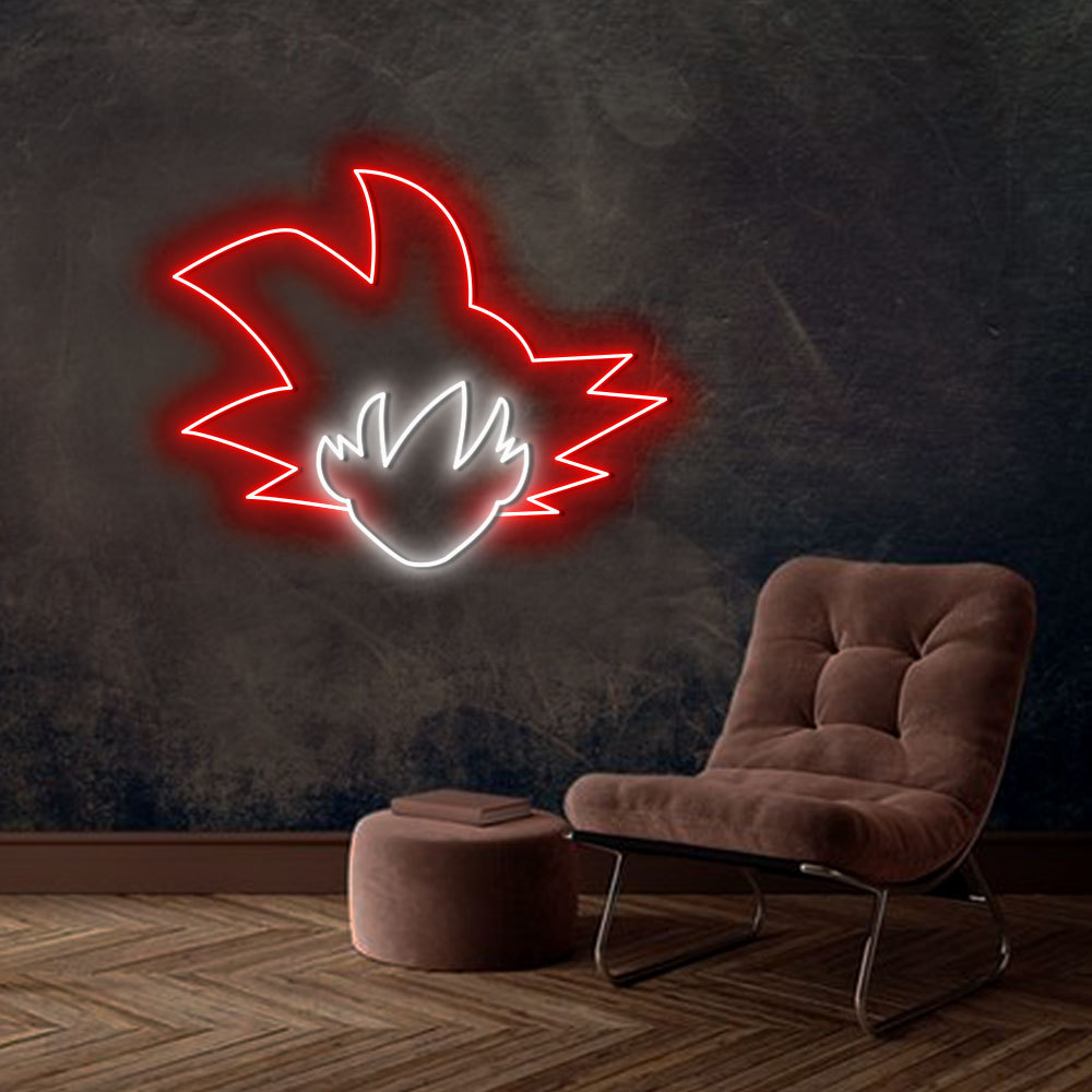 Dragon Ball Neon Sign Songoku Neon Led Sign - Custom Personalised LED ...