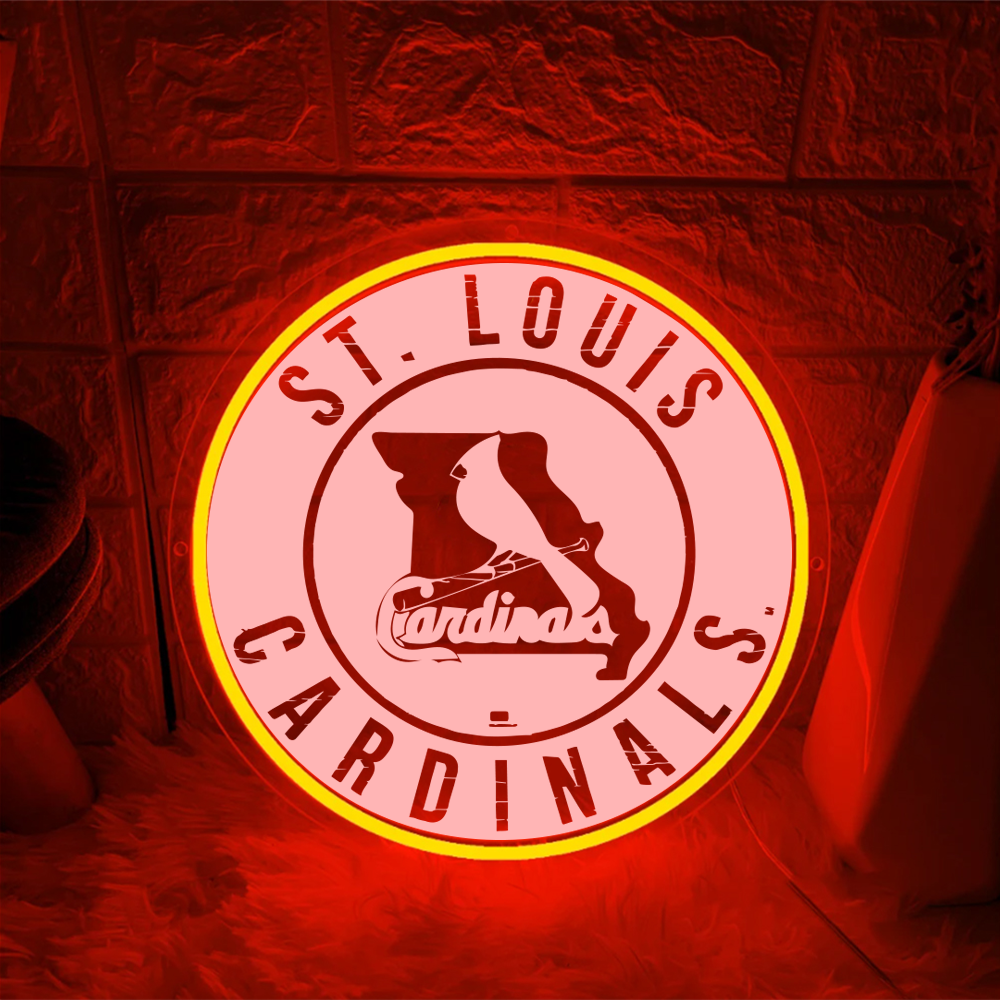 St. Louis Cardinals Laser Sign - Custom Personalised LED Neon Signs ...