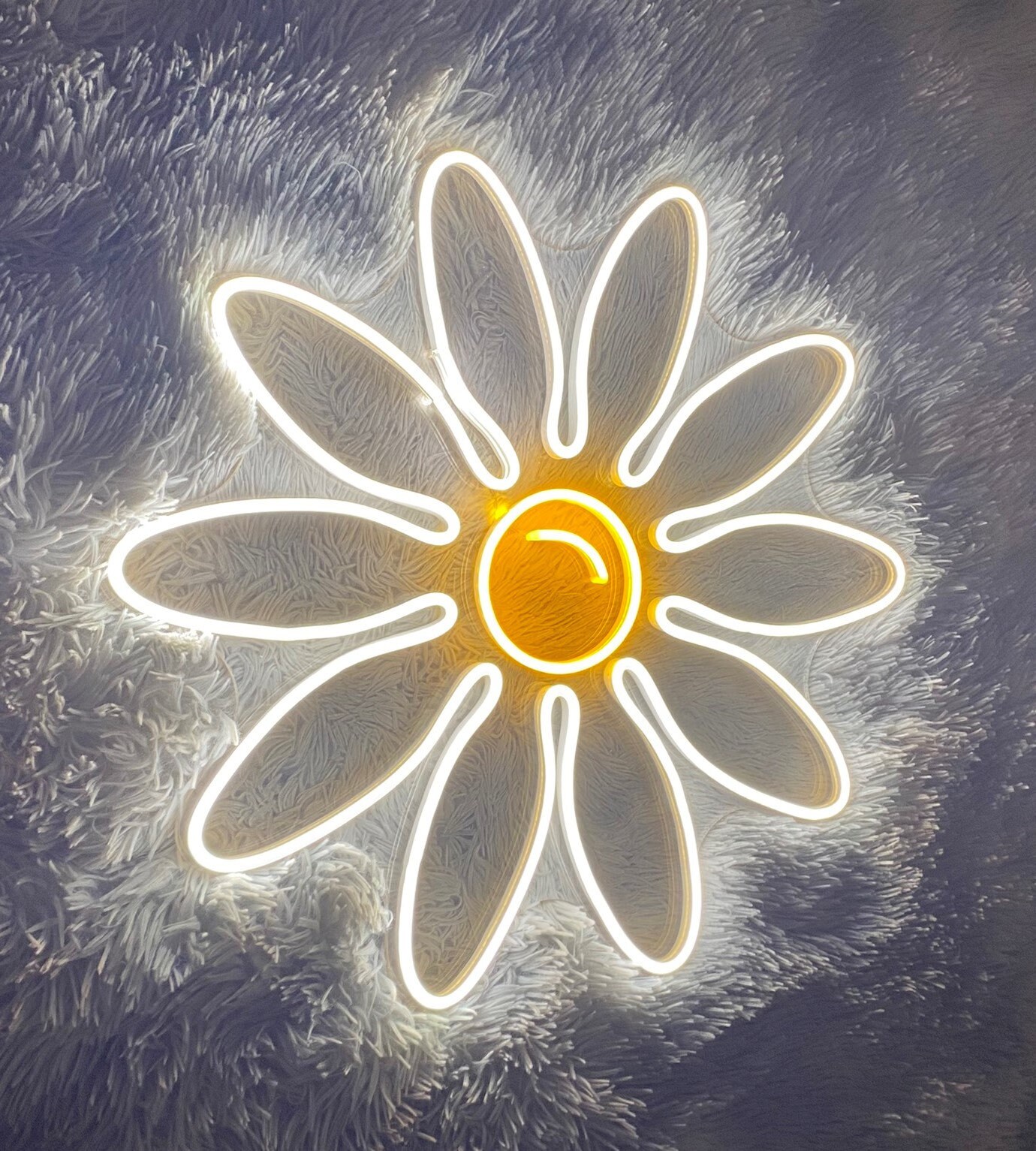 Daisy Neon Sign Bedroom Decor - Custom Personalised LED Neon Signs ...