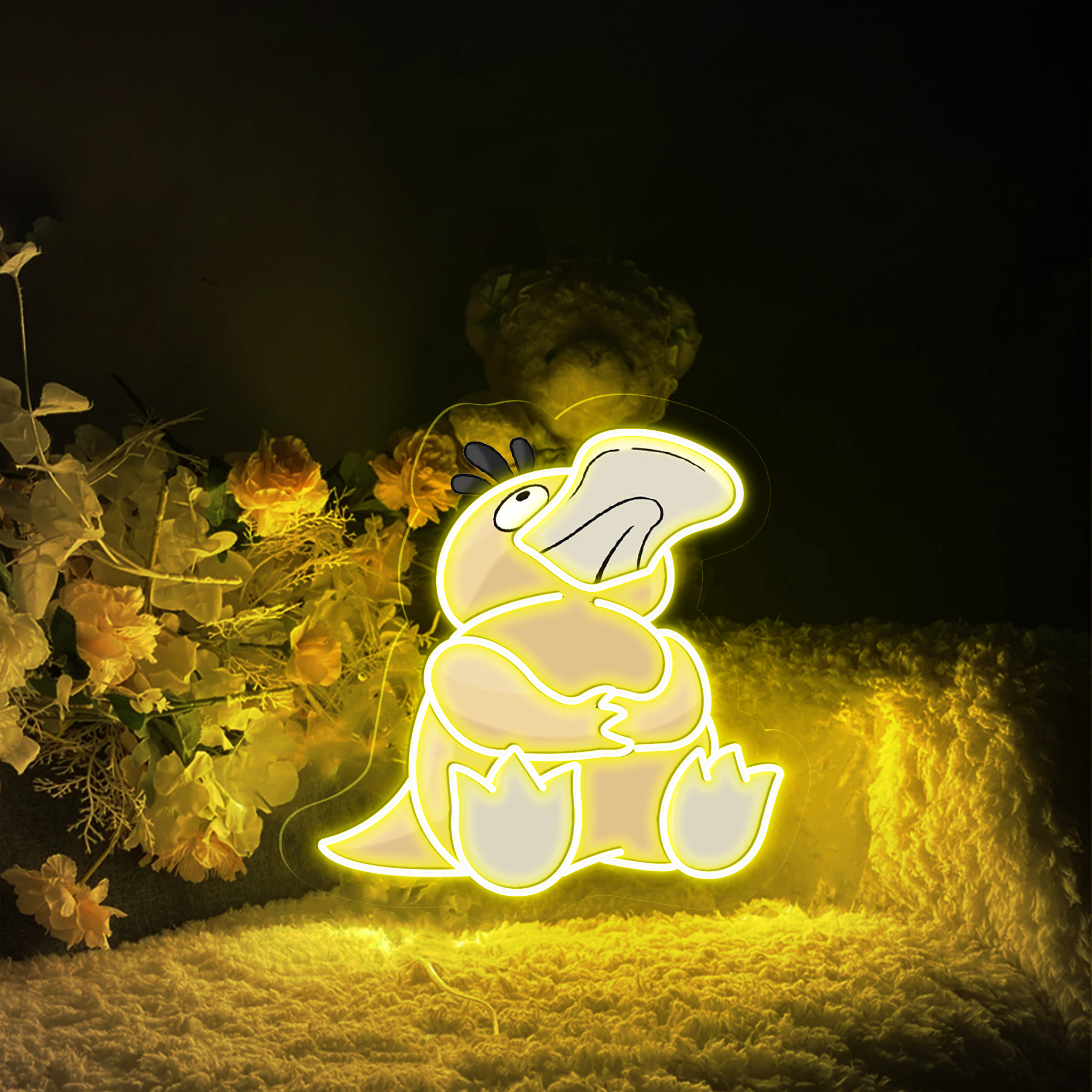 Pokemon Psyduck UV Signs - Custom Personalised LED Neon Signs, Handmade ...